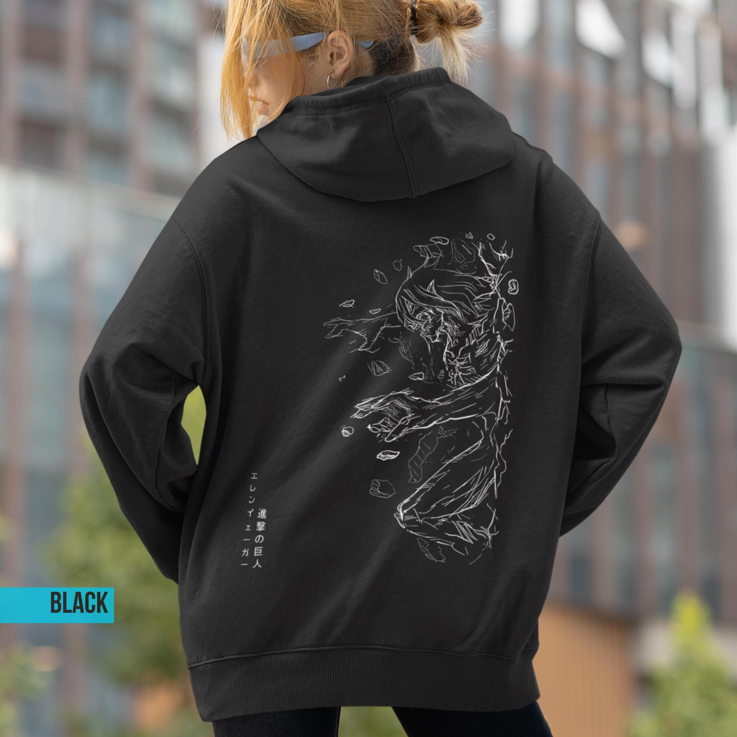 Attack on Titan Anime Themed Hoodie | Eren Yeagers Unisex Hoodie From ...