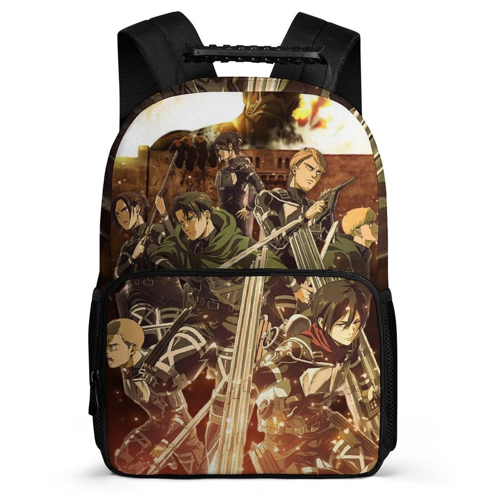 Attack on Titan Backpacks Bookbag Casual Daypack Backpacks for Travel ...