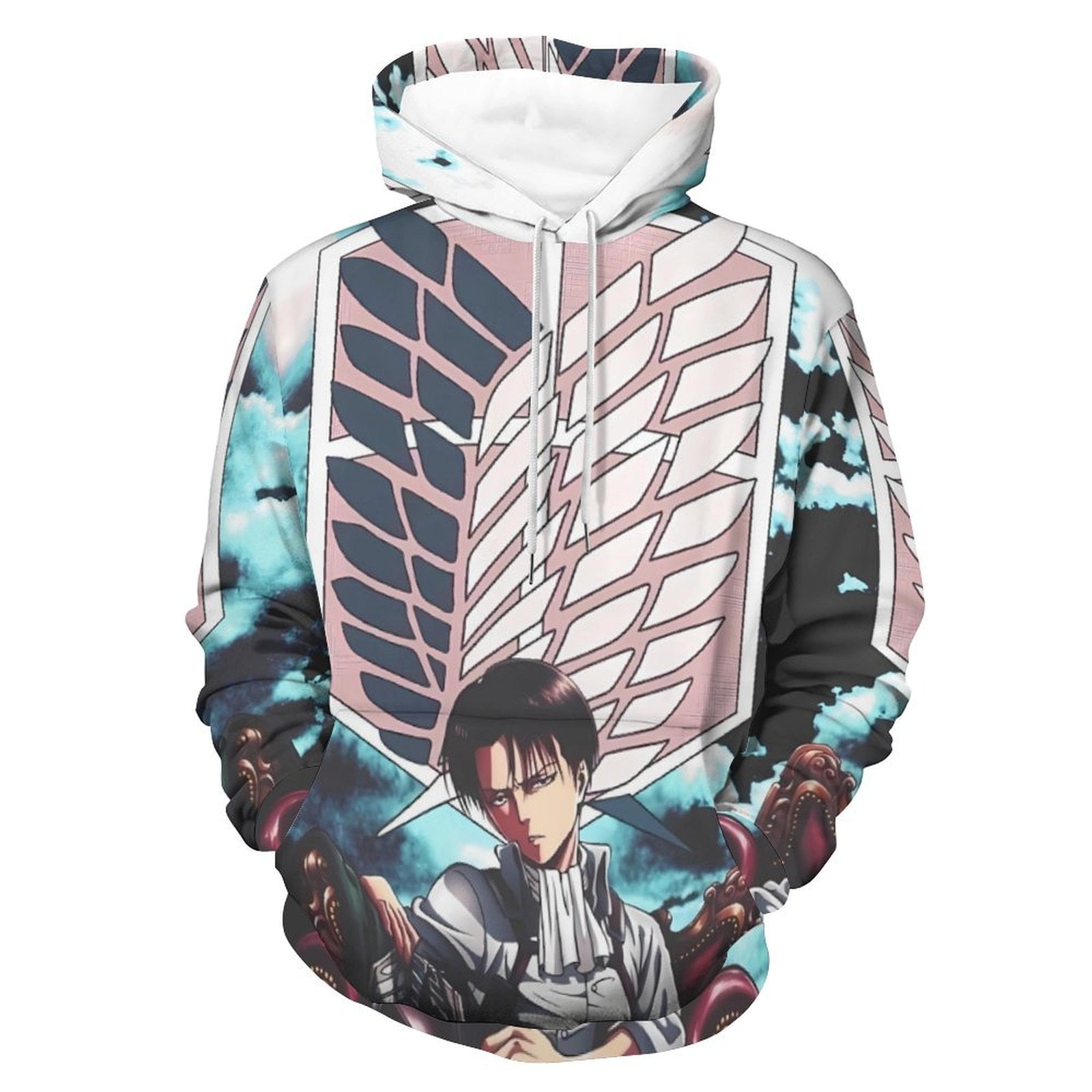 Attack on Titan Hoodie Unisex 3d Novelty Hoodies Graphic Hoodies ...