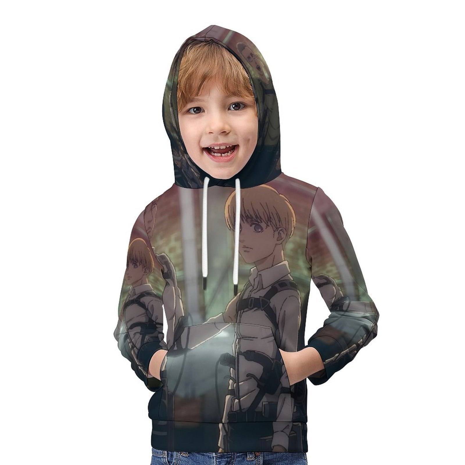 Attack on Titan Kids' Hoodie 3d Print Sweatshirt Soft Pullover Hooded ...