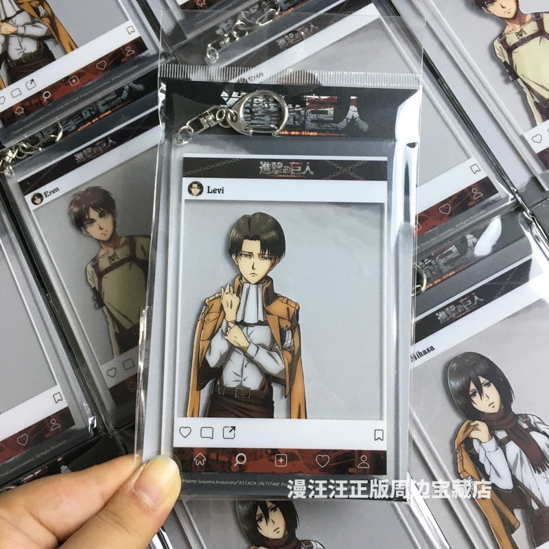 Attack on Titan Levi Ackerman Eren Jaeger Mikasa·Ackerman Cosplay ...