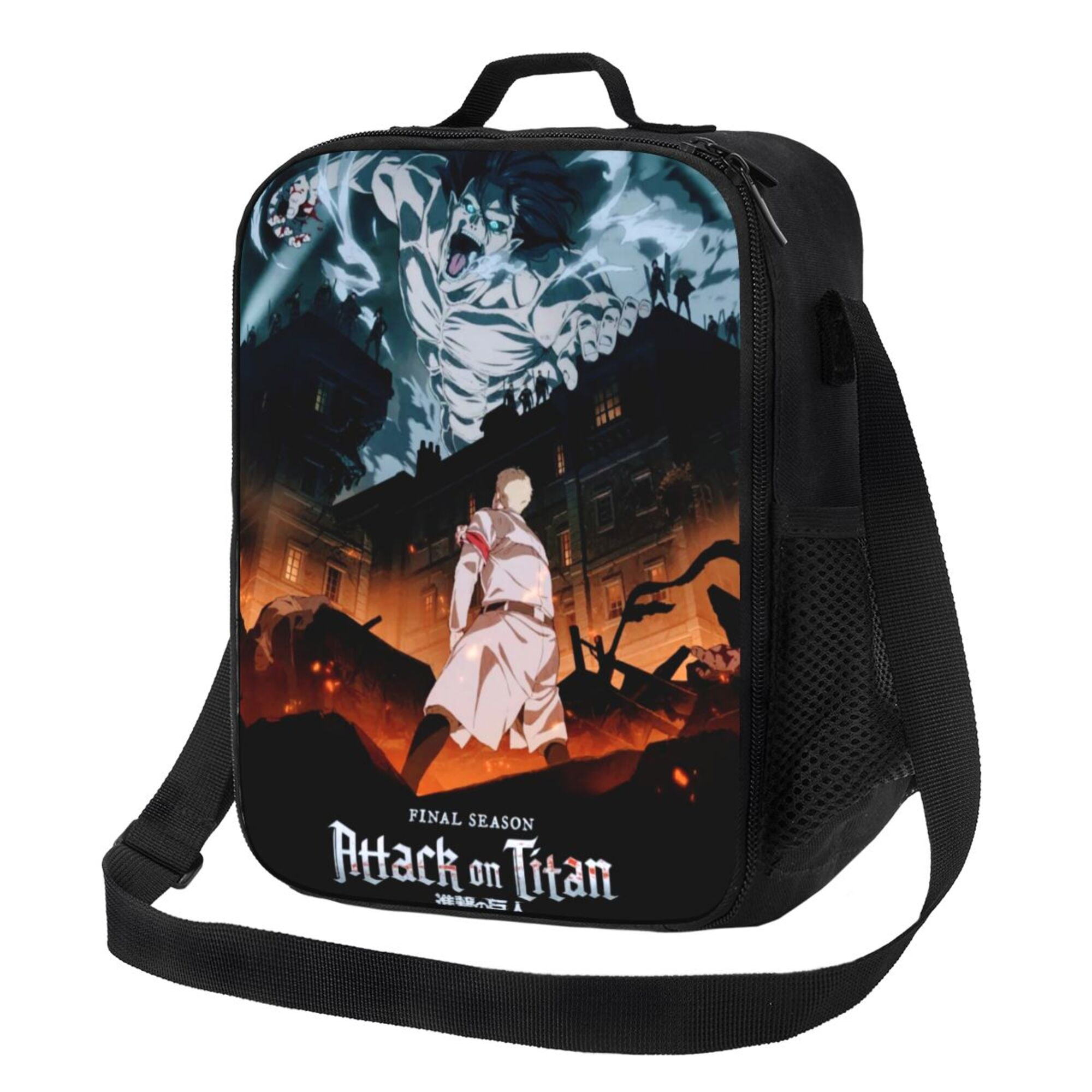 Attack on Titan Lunch Bag Lunch Box Lightweight Durable Lunch Tote Bag ...