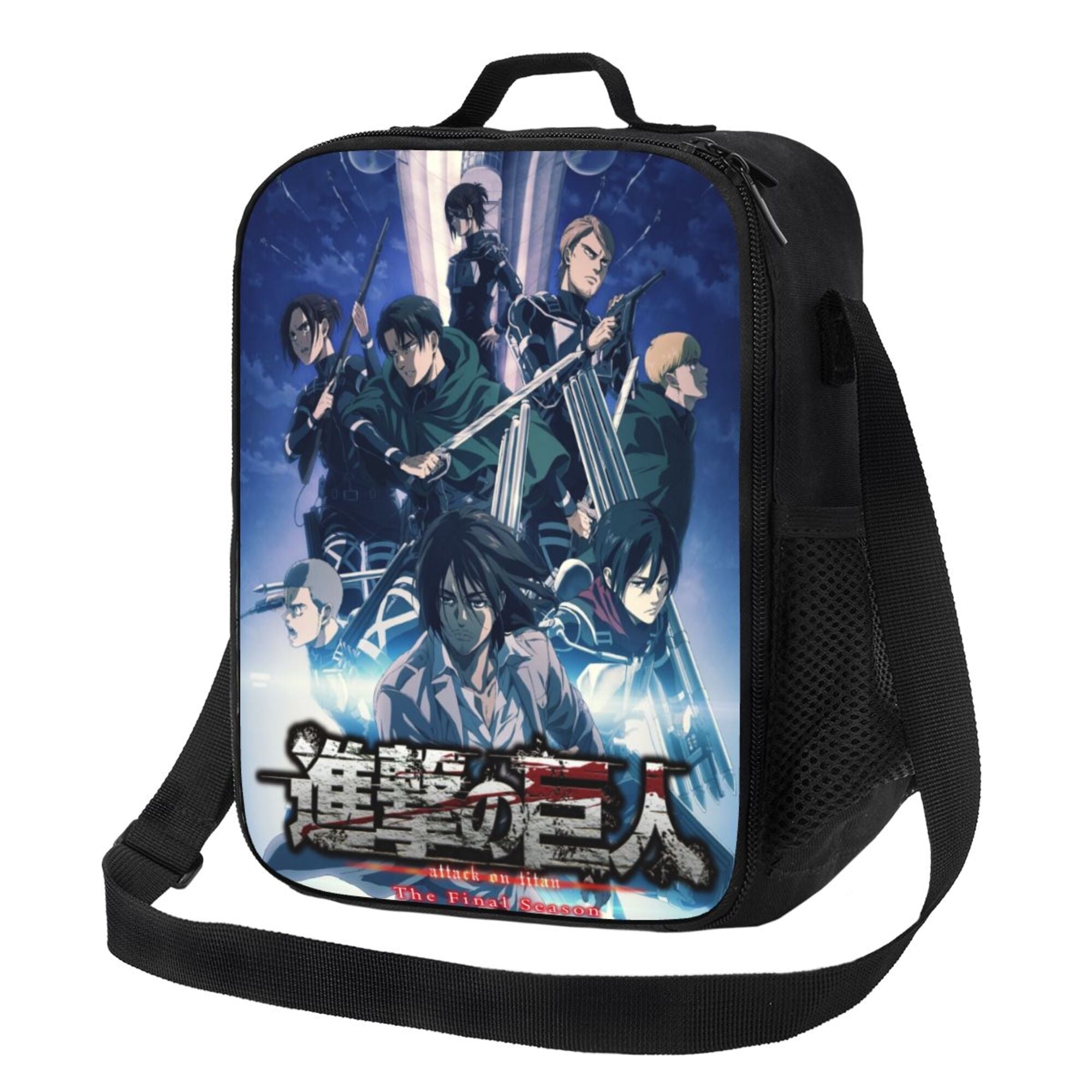 Attack on Titan Lunch Bag Lunch Box Lightweight Durable Lunch Tote Bag ...