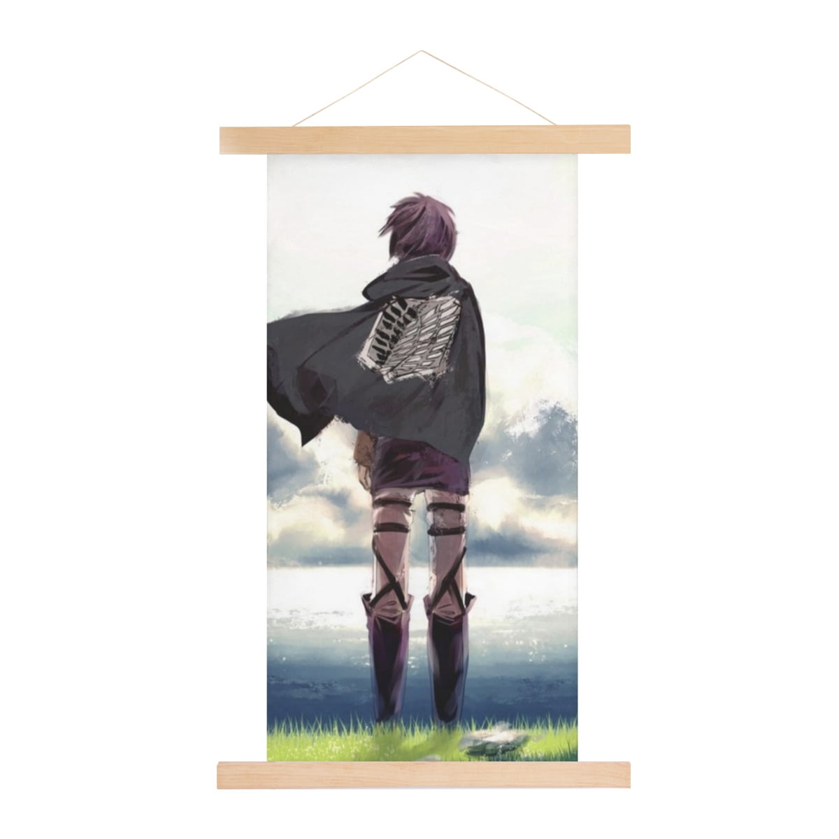 Attack on Titan Poster Genshin Hanging Scroll Cartoon Comic Decorative ...
