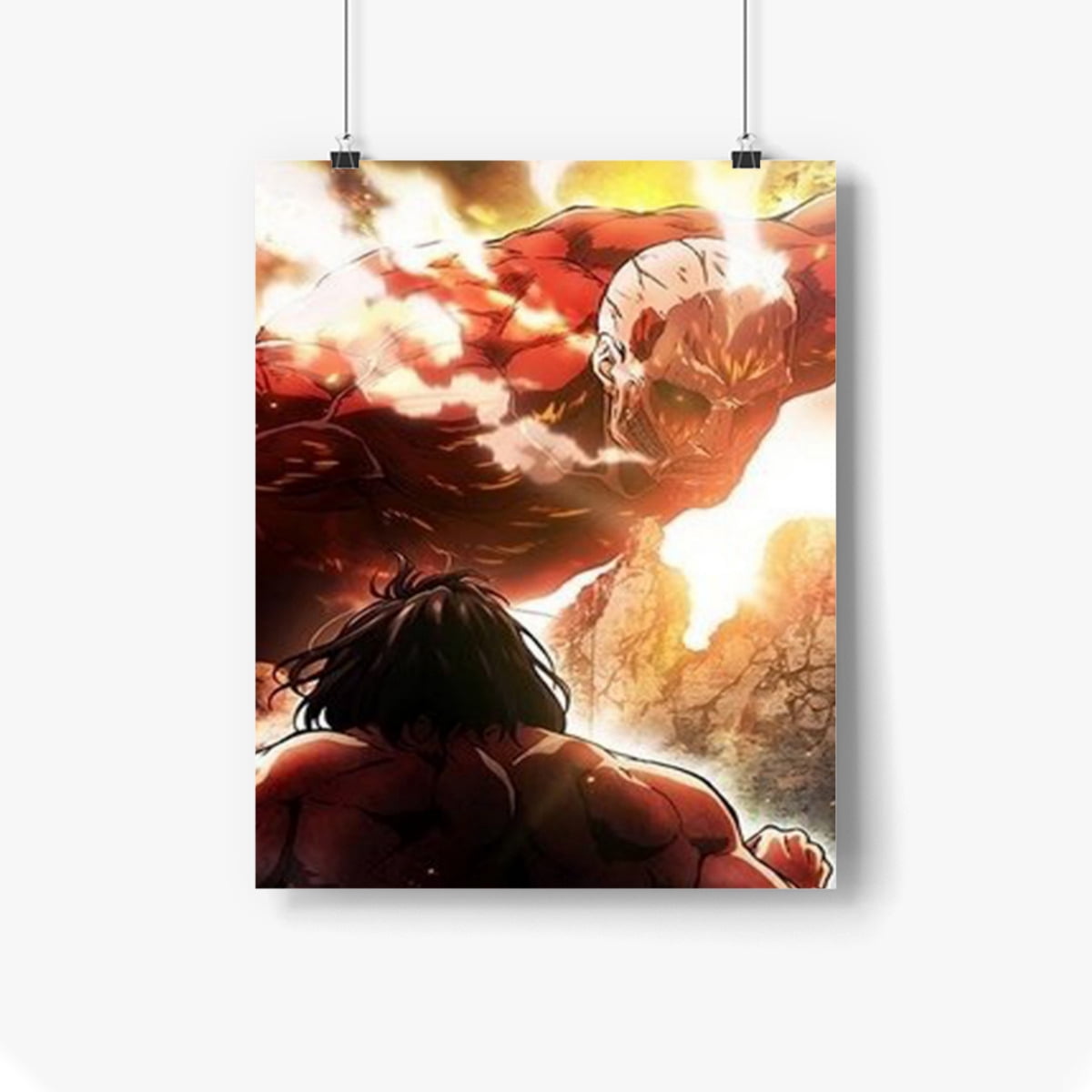 Attack on Titan Poster Holiday Bedroom Decor Prints Living Room Office ...