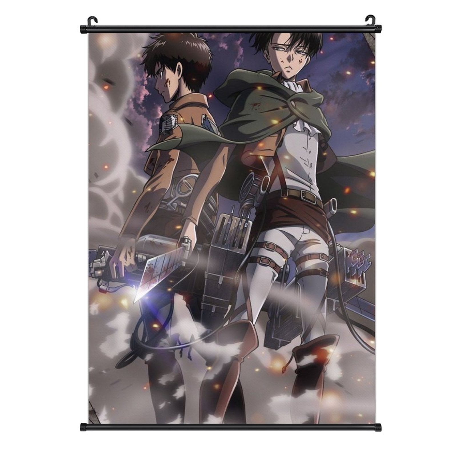 Attack on Titan Poster Scroll Poster Art Prints Home Decoration Wall ...