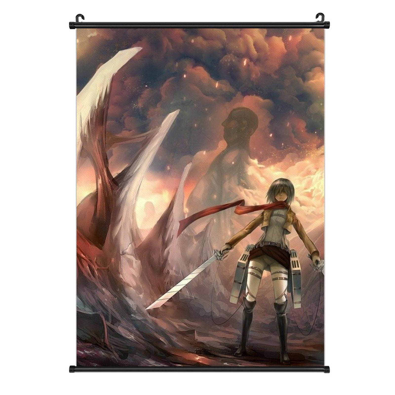 Attack on Titan Poster Scroll Poster Art Prints Home Decoration Wall ...