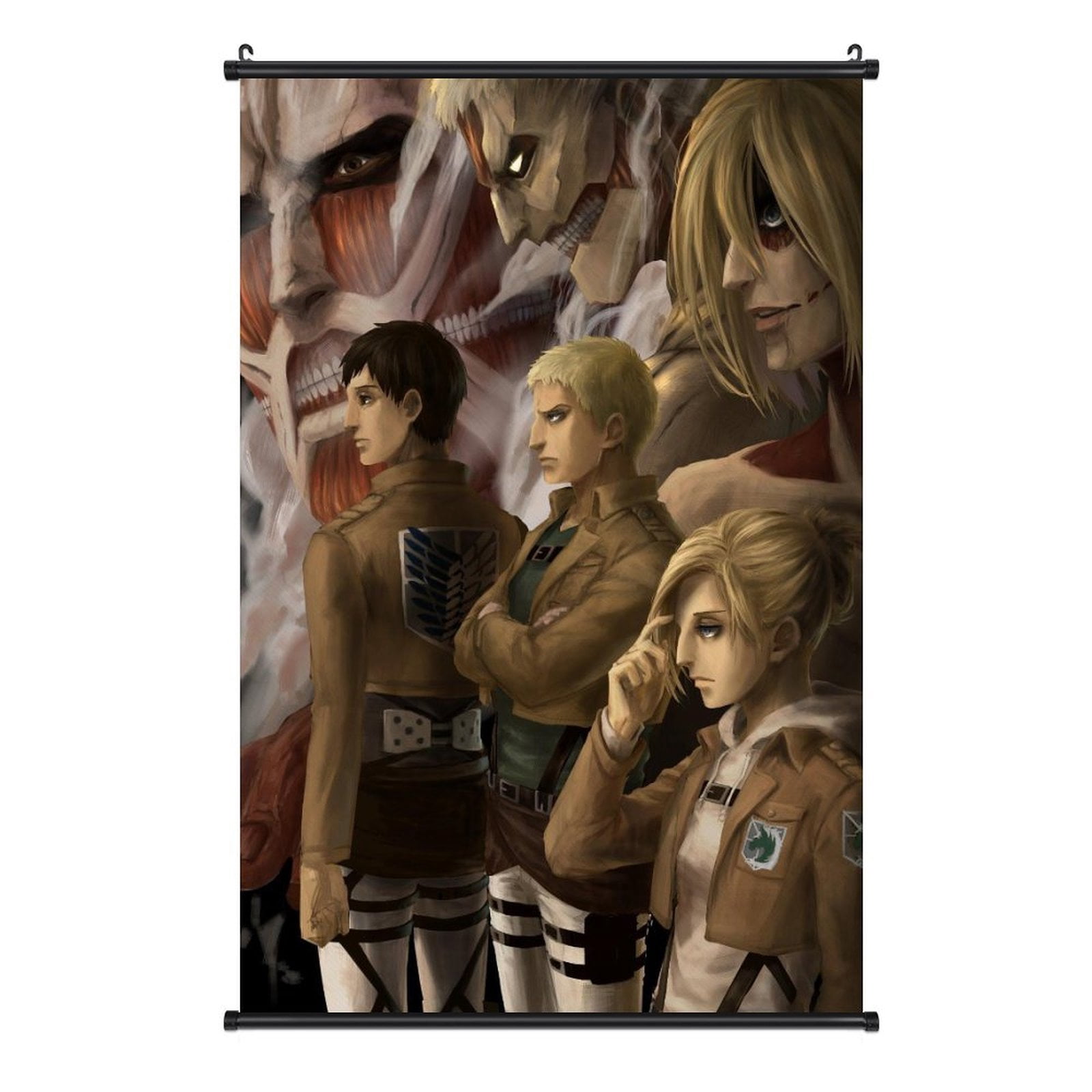 Attack on Titan Poster Scroll Poster Art Prints Home Decoration Wall ...
