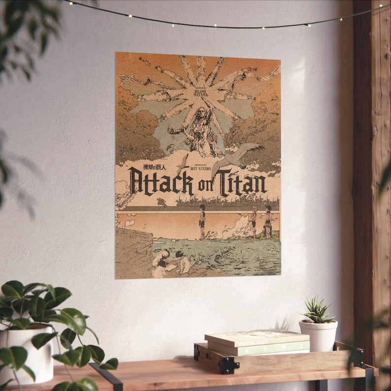 Attack on Titan S3 poster 8x12 UNFRAMED - Walmart.com