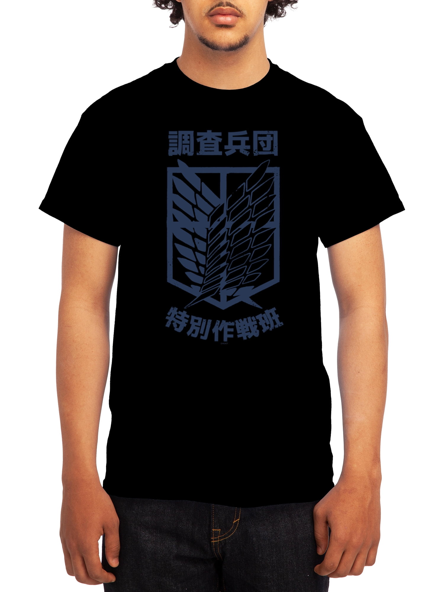 Attack on Titan Men's Comfortable Graphic Tee - Short Sleeve T-Shirt ...