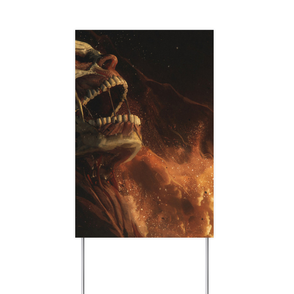 Attack on Titan Sign Yard Garden Club Farm Bathroom Wall Decor Sign ...