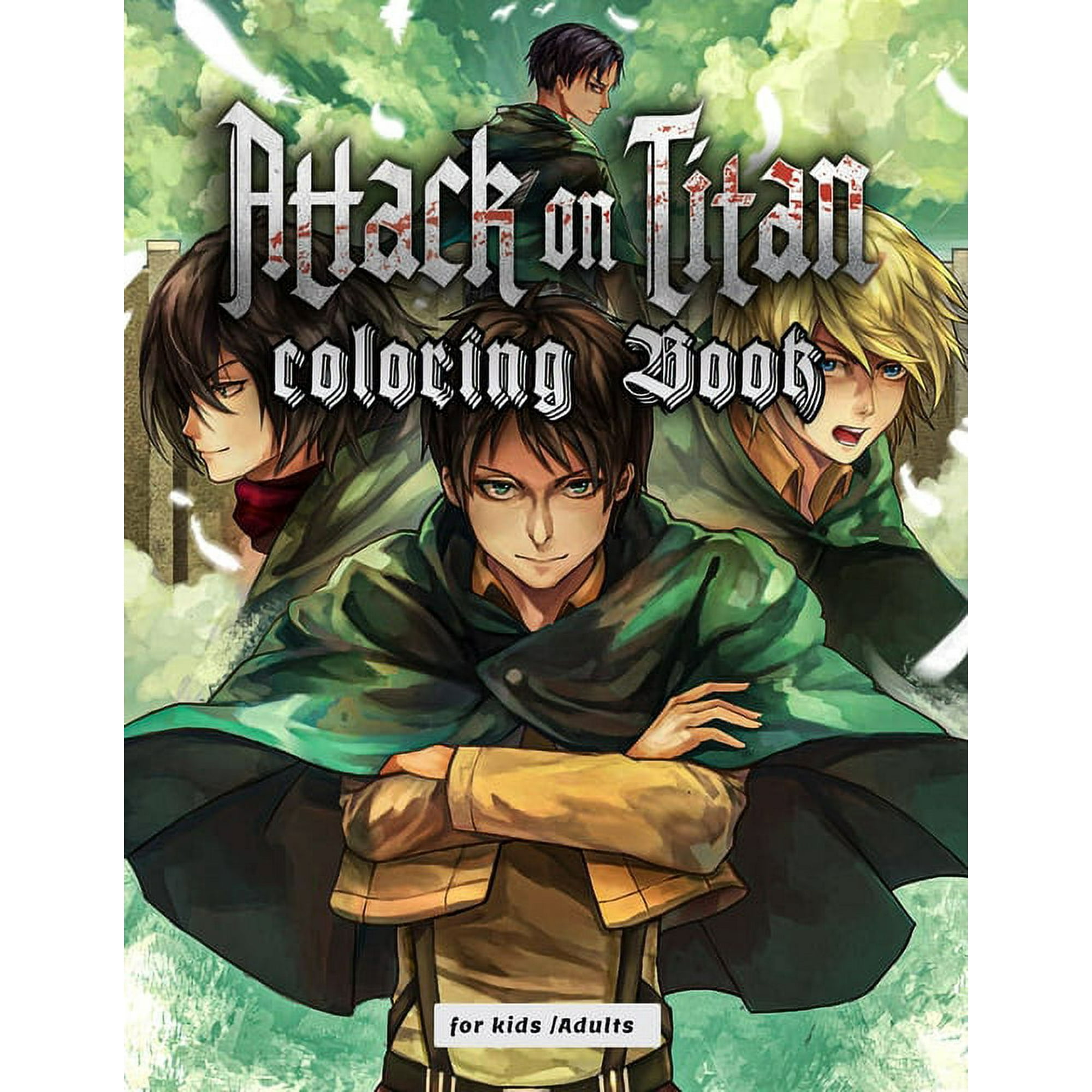 Attack On Titan Coloring Pages