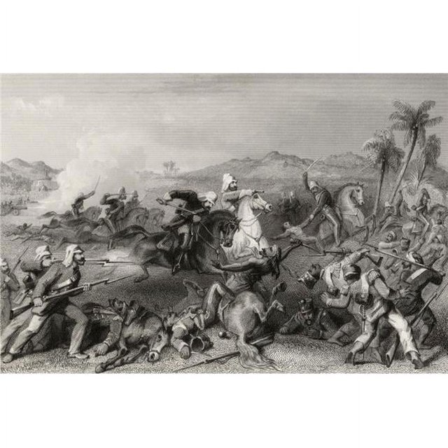 Attack on the Sealkote Mutineers by General Nicholsons Irregular ...