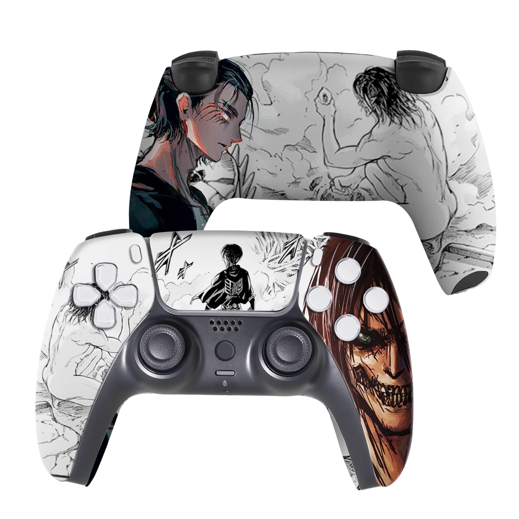 Attackk On Titan Custom PS-5 Controller Wireless compatible with Play ...