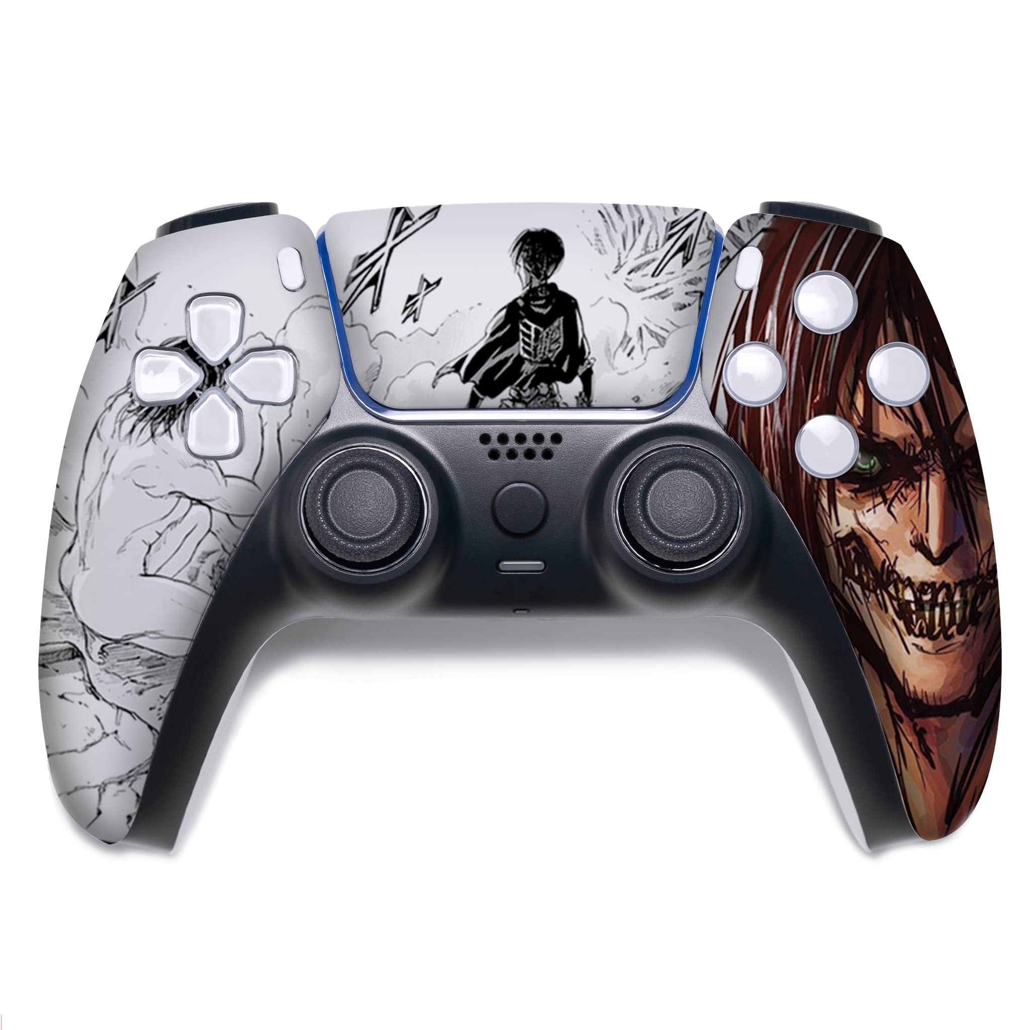 Attackk On Titan Custom PS-5 Controller Wireless compatible with Play ...