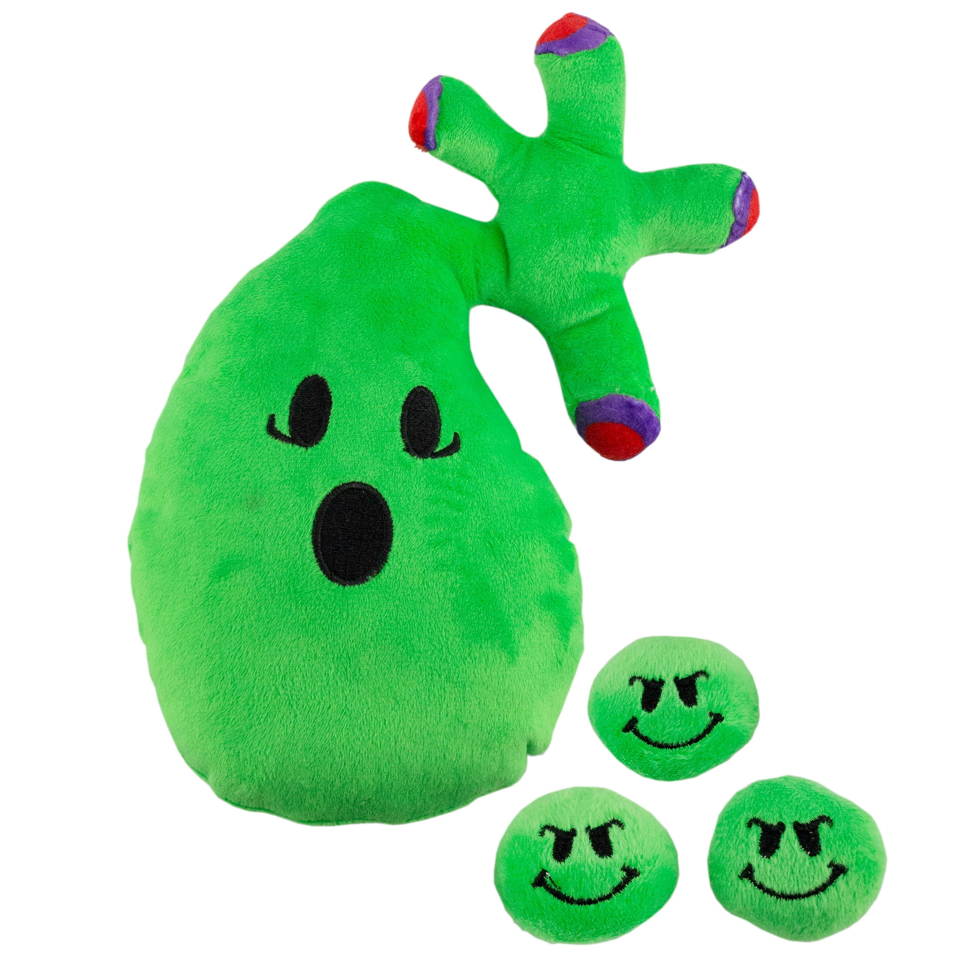 Attatoy Gallbladder Plush Toy, Body Organ Stuffed Toy with Removable ...