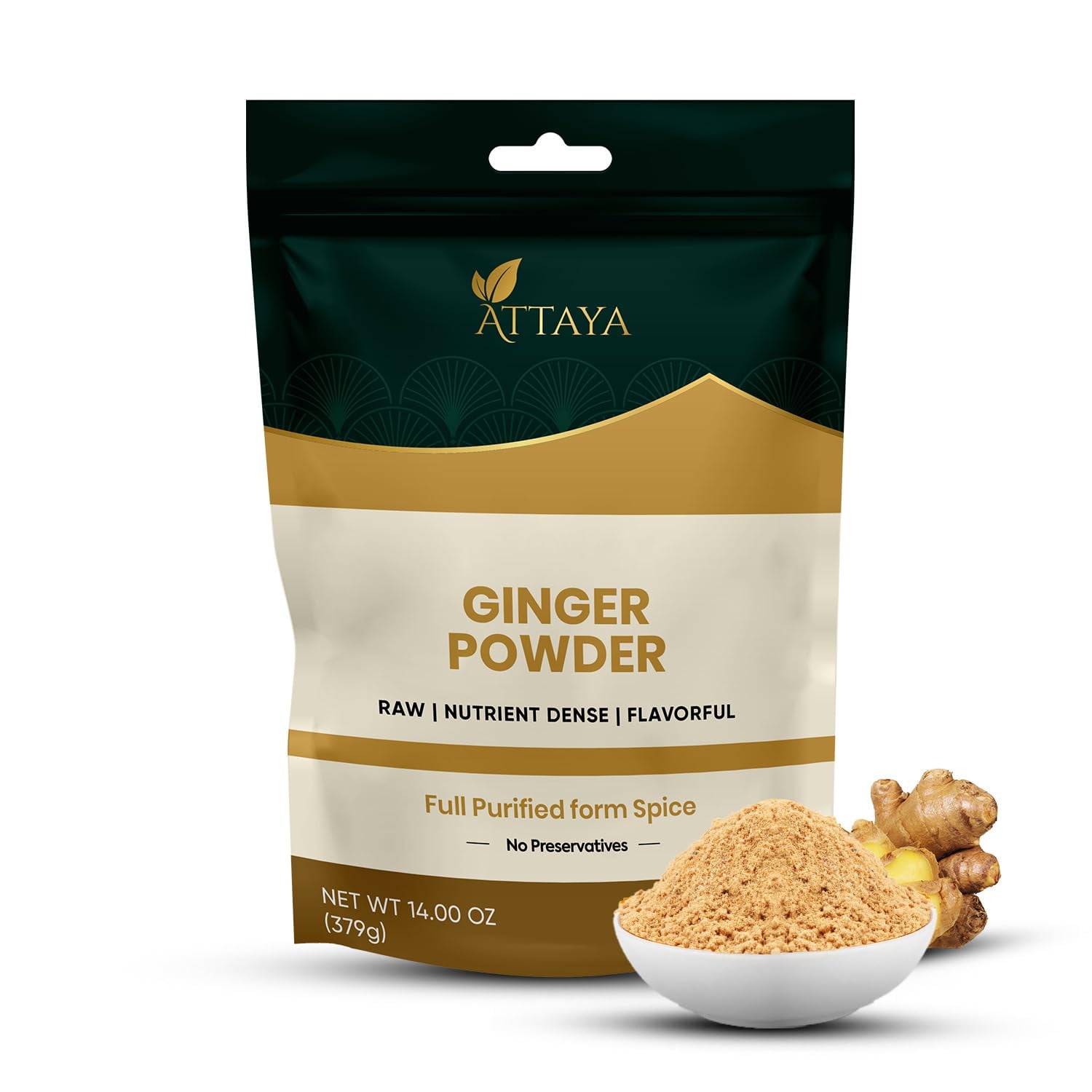 Attaya Ground Ginger powder, BCF26 14 OZ | Premium Source for Spice ...