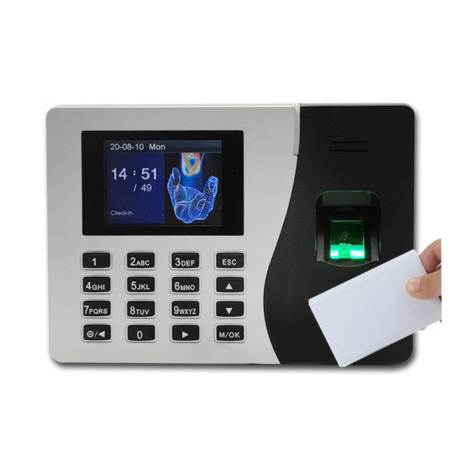 Attendance Clock Time Recoder Biometric Fingerprint Time Attendance ...
