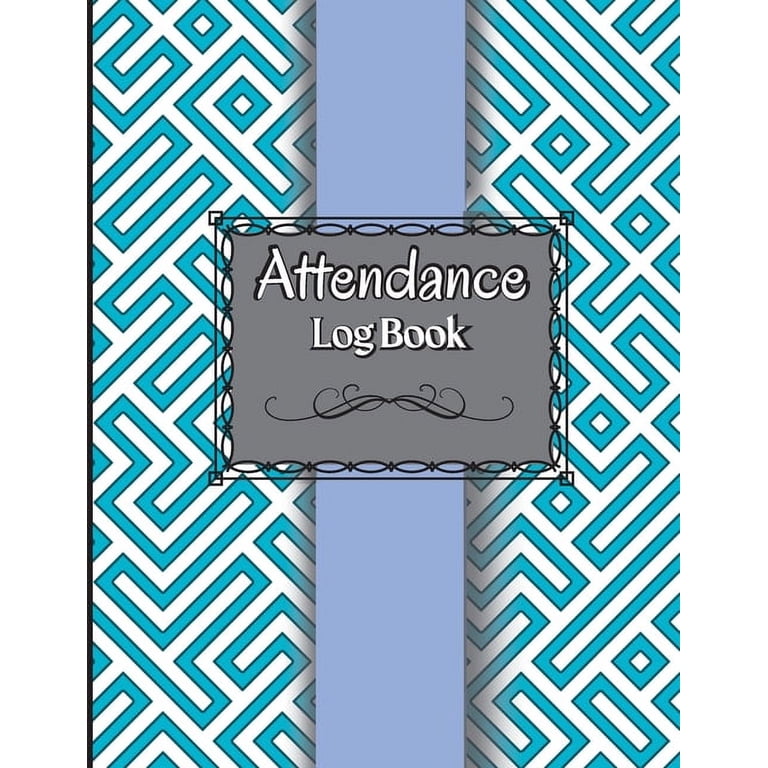 Attendance Register Book Simple Attendance Chart Tracker For School