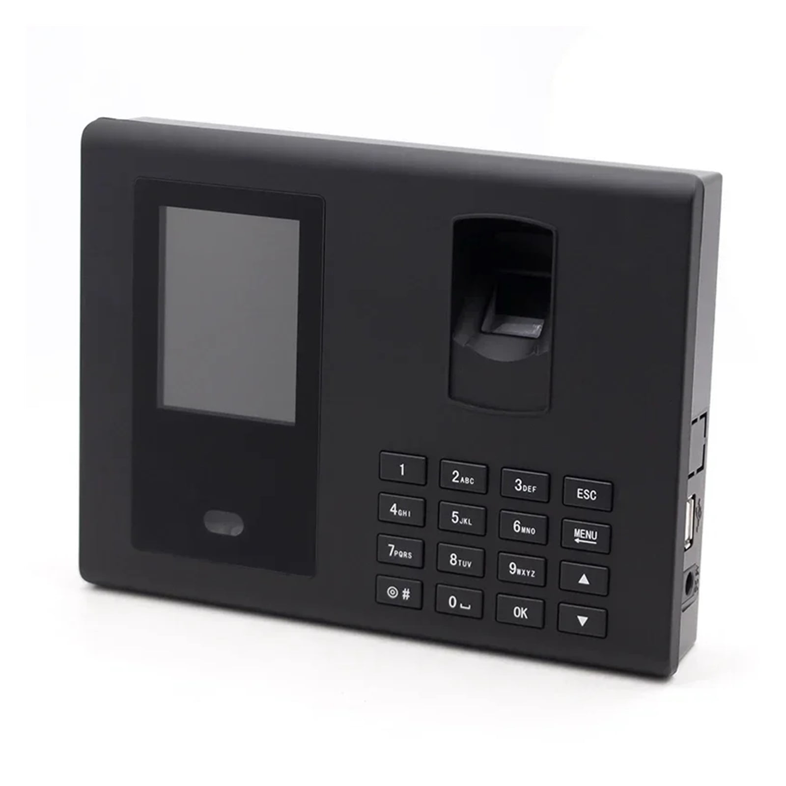 Attendance Machine Face Fingerprint Password Employee Check-in Device Recognition Apparatus ...