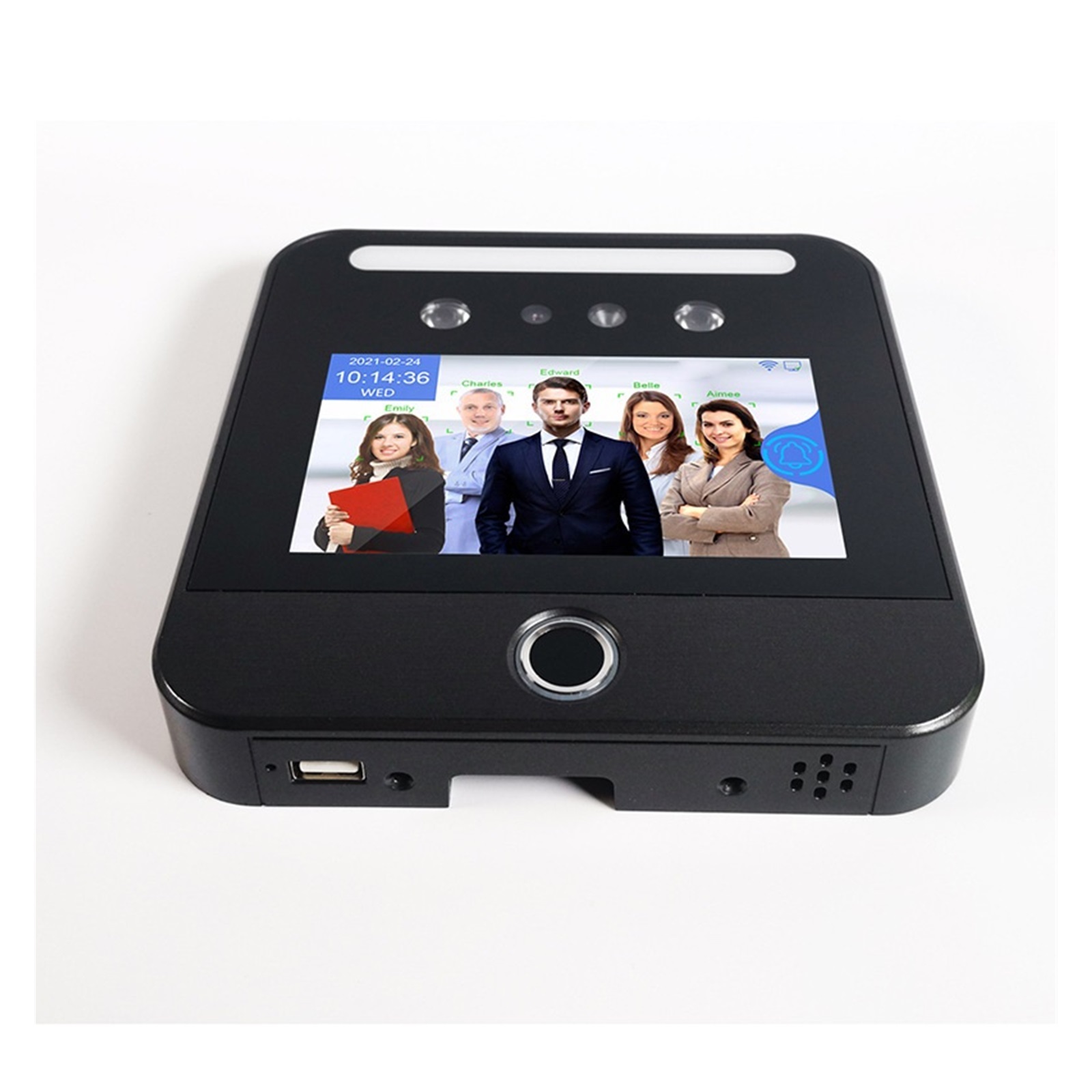 Attendance Machine TM-AL803F Dynamic Face Recognition Punch Card ...