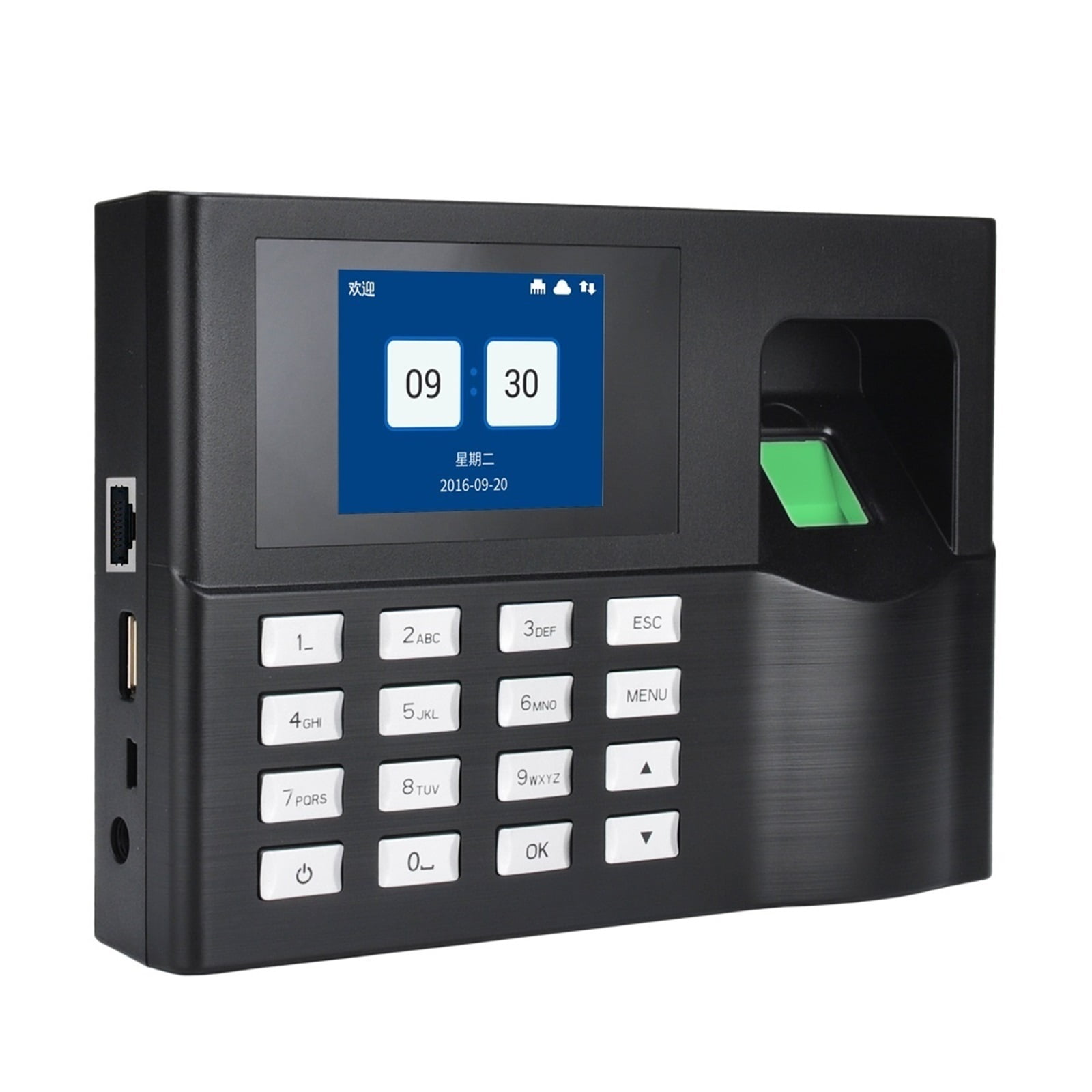 Attendance System Fingerprint TCPIP USB Password Office Time Clock ...