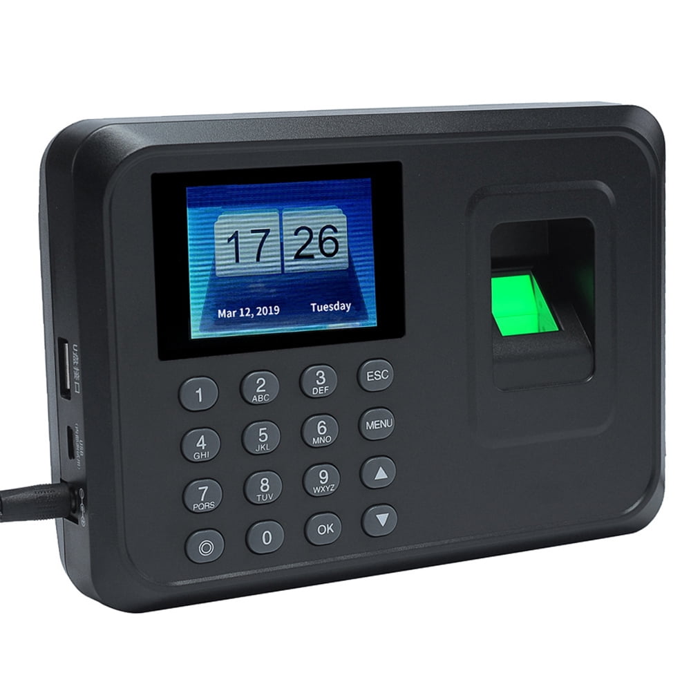 Attendance machine,Lcd Screen Employee 2.4 Inch Screen 5v Time ...