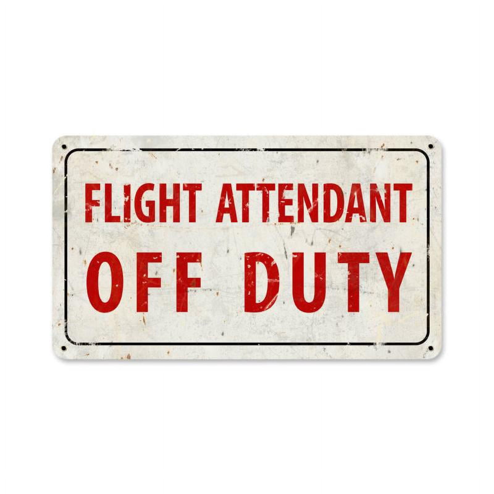 Attendant Off Duty Vintage Sign “Made in the USA with heavy gauge steel ...
