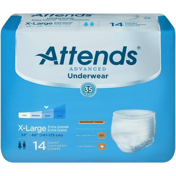 Attends Adult Diapers in Incontinence - Walmart.com