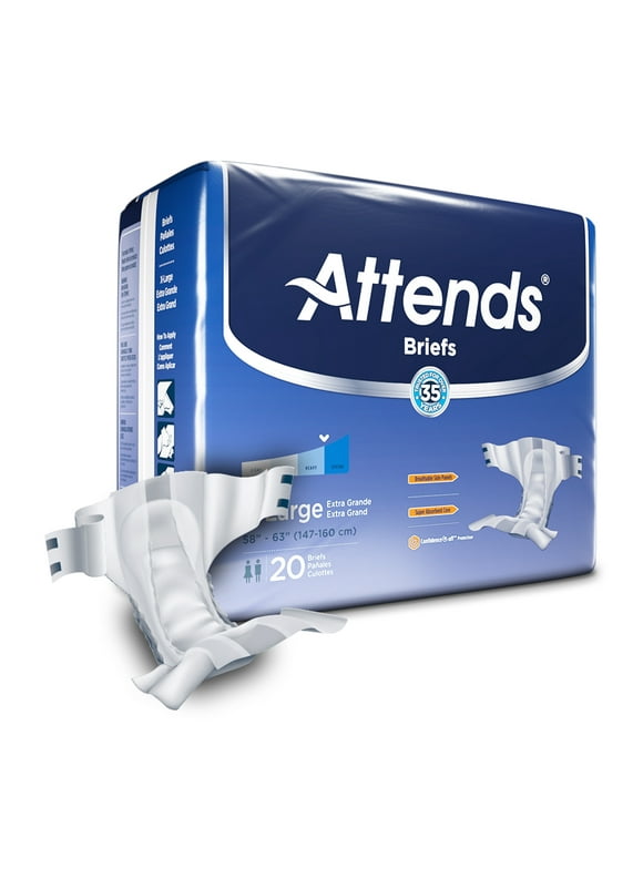 Attends Adult Diapers in Incontinence - Walmart.com