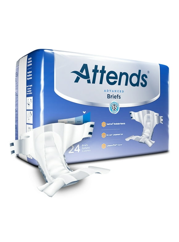 Attends Adult Diapers in Incontinence - Walmart.com