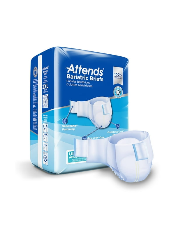 Attends Adult Diapers in Incontinence - Walmart.com