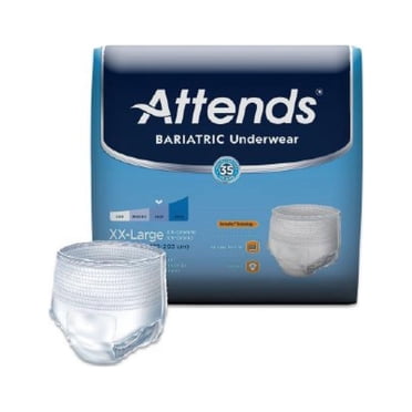 Attends DermaDry Advanced Incontinent Brief DDC40 X-Large Pack of 20 ...