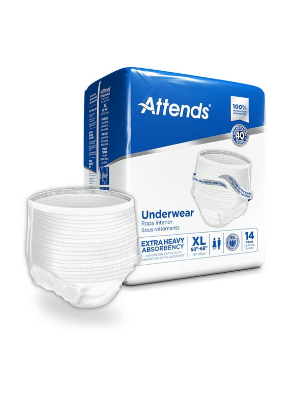 Attends Adult Diapers in Incontinence - Walmart.com