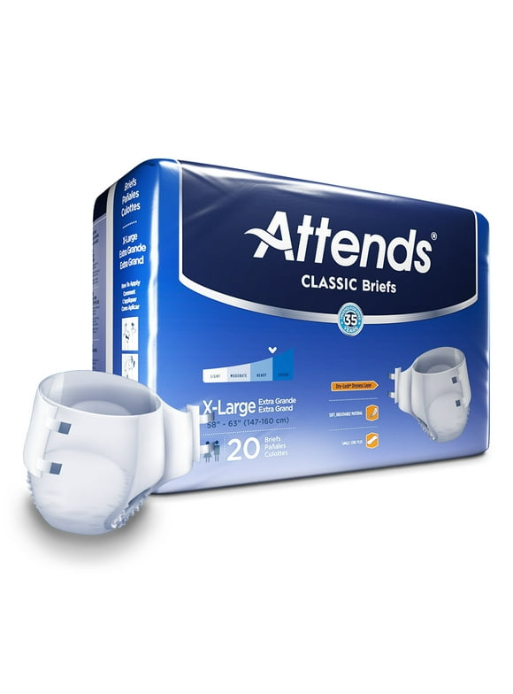 Attends Adult Diapers in Incontinence - Walmart.com