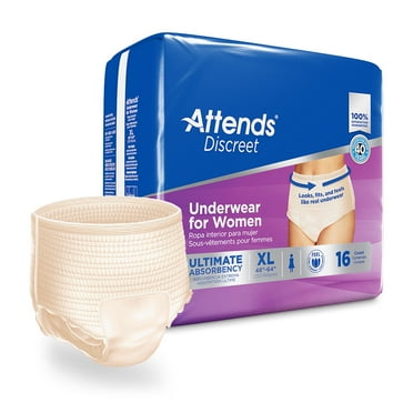 Prevail Disposable Underwear Pull On with Tear Away Seams Large, PVX ...