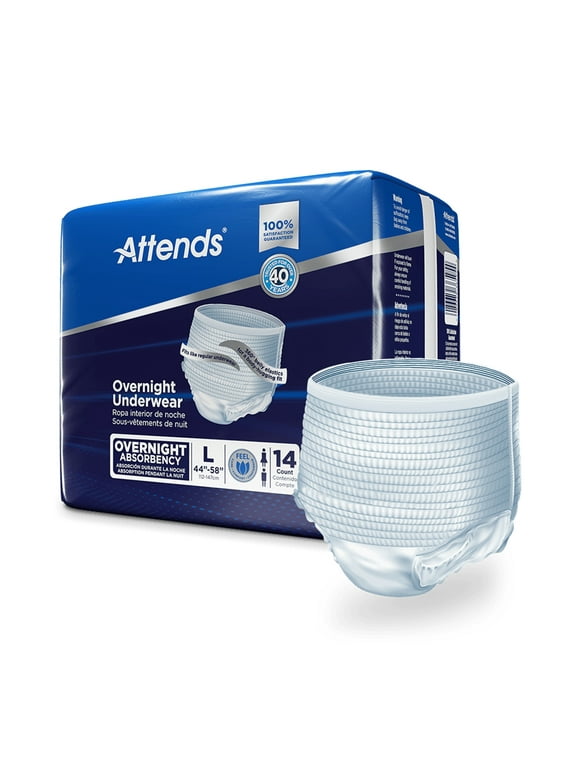 Attends Adult Diapers in Incontinence - Walmart.com