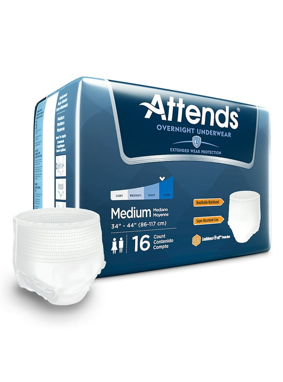 Attends Adult Diapers in Incontinence - Walmart.com