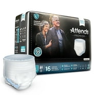 Attends DermaDry Advanced Incontinent Brief DDC40 X-Large Pack of 20 ...
