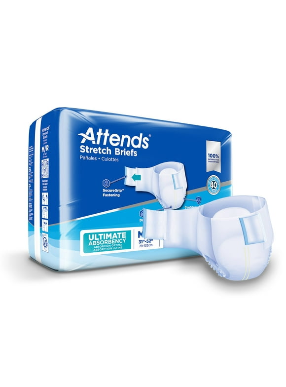 Attends Adult Diapers in Incontinence - Walmart.com