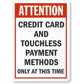 Card Only Sign