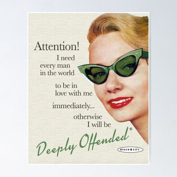 Attention! Poster- Unframed Poster | Wall Art | Perfect For Home Decor ...