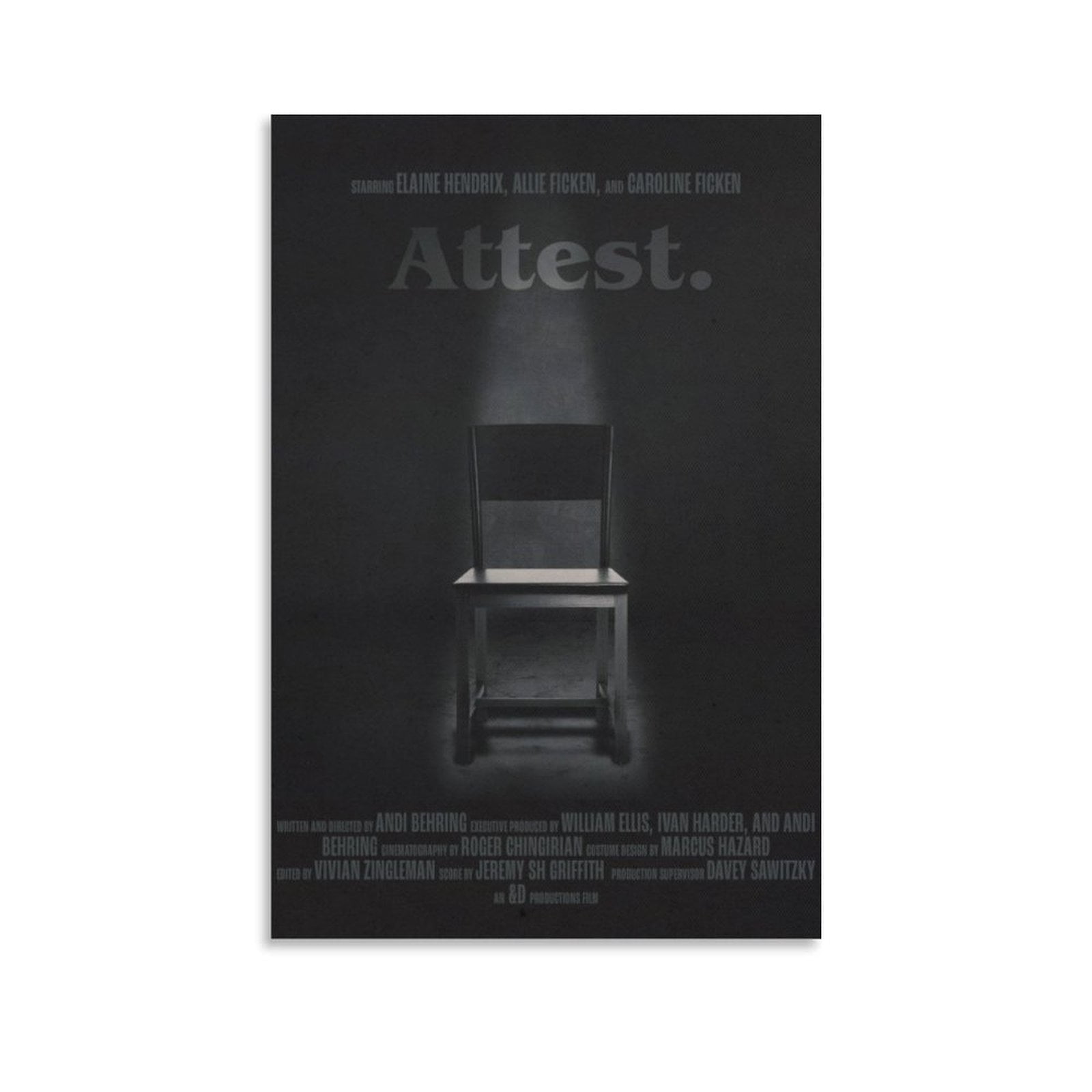 Attest Picture Print Canvas Poster Wall Paint Art Posters Decor Modern ...