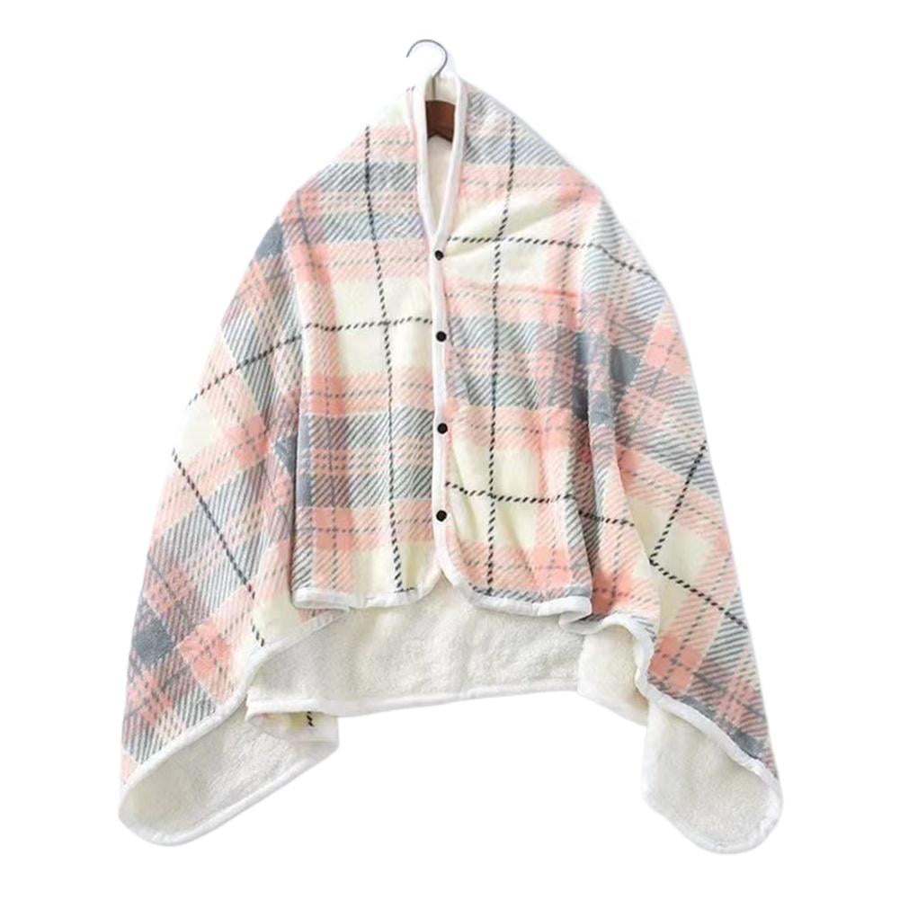 Atthatmmt Multi-Functional Shawl Blanket For Office Nap, Leg Covering ...