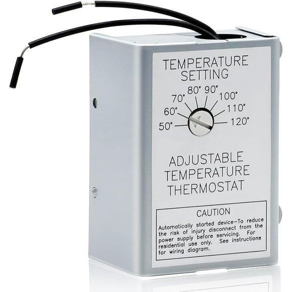 Attic Fan Thermostat Control