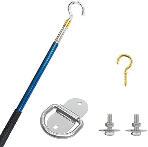 Attic Ladder Door Pull Down Hook Cord Stair System Parts, Rope with ...