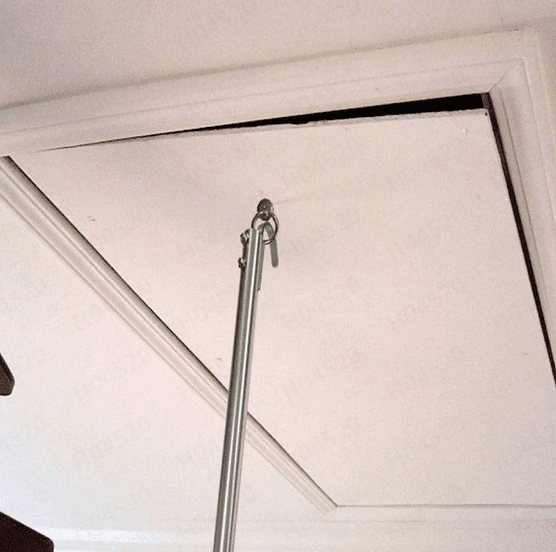 Attic Lower Pull Hook, Ladder Lower Pull System attic Pull Rope ...