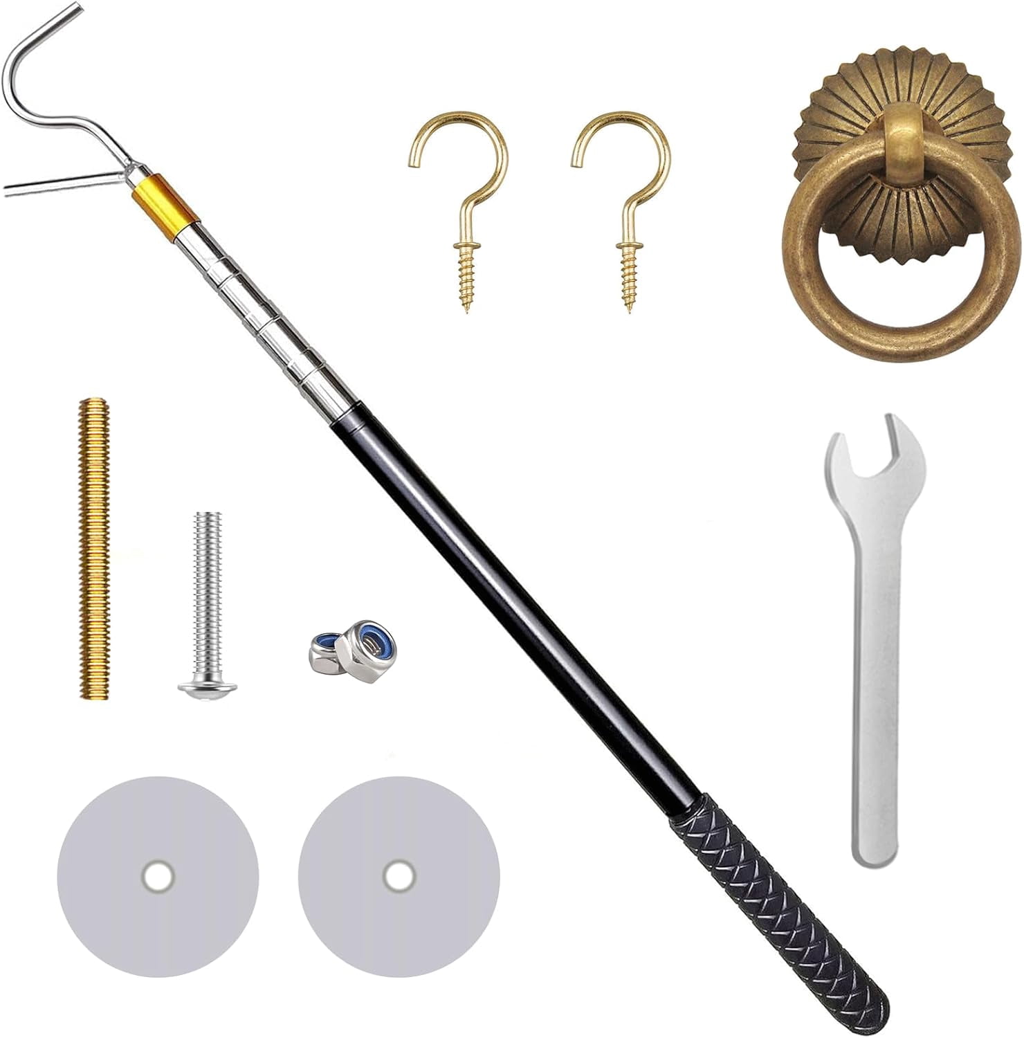 Attic Pull-Down Hook, Designed As A Replacement for The Attic Pull-Down ...