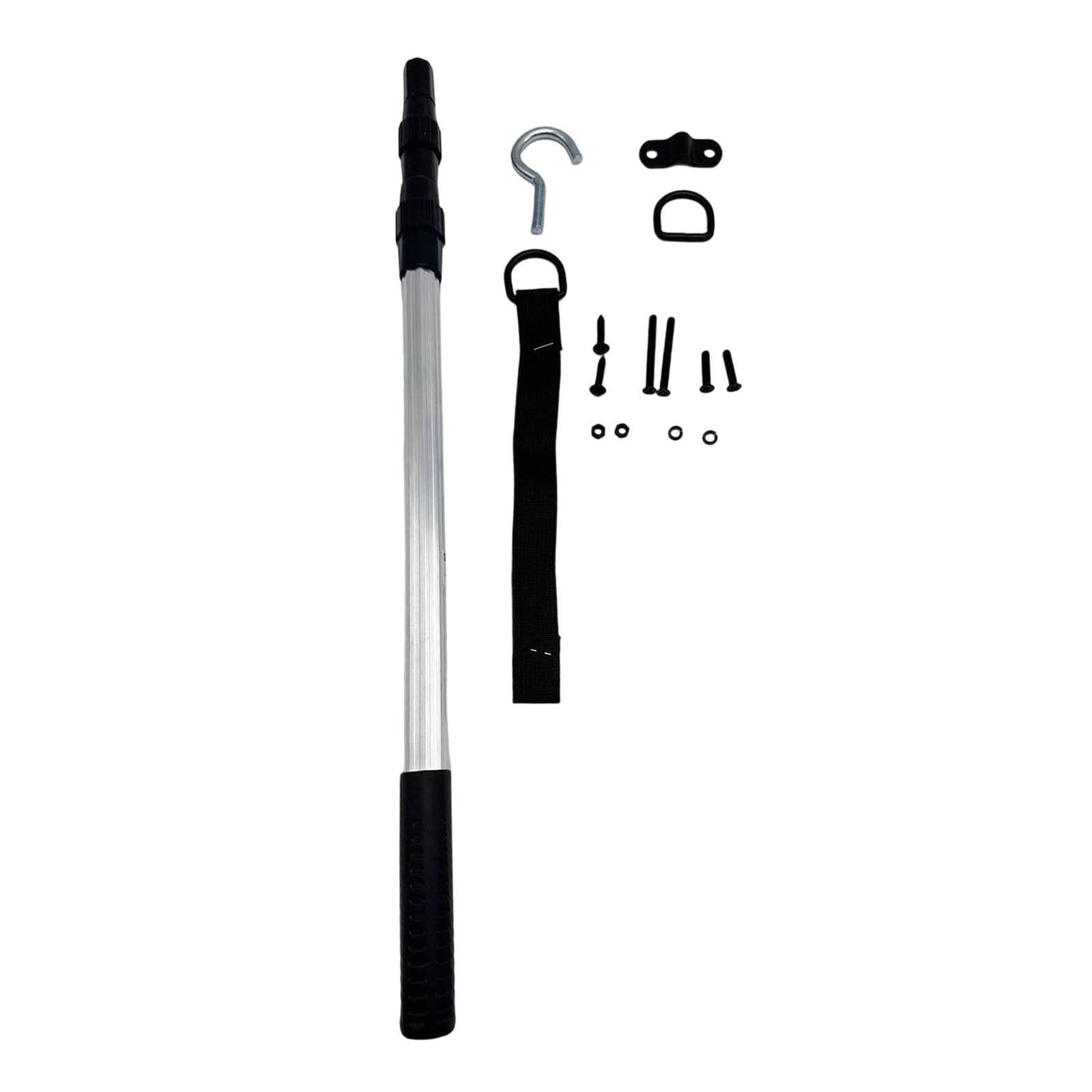 Attic Reach Rod Pull Down Hook System Kit Heavy Duty Load Bearing ...