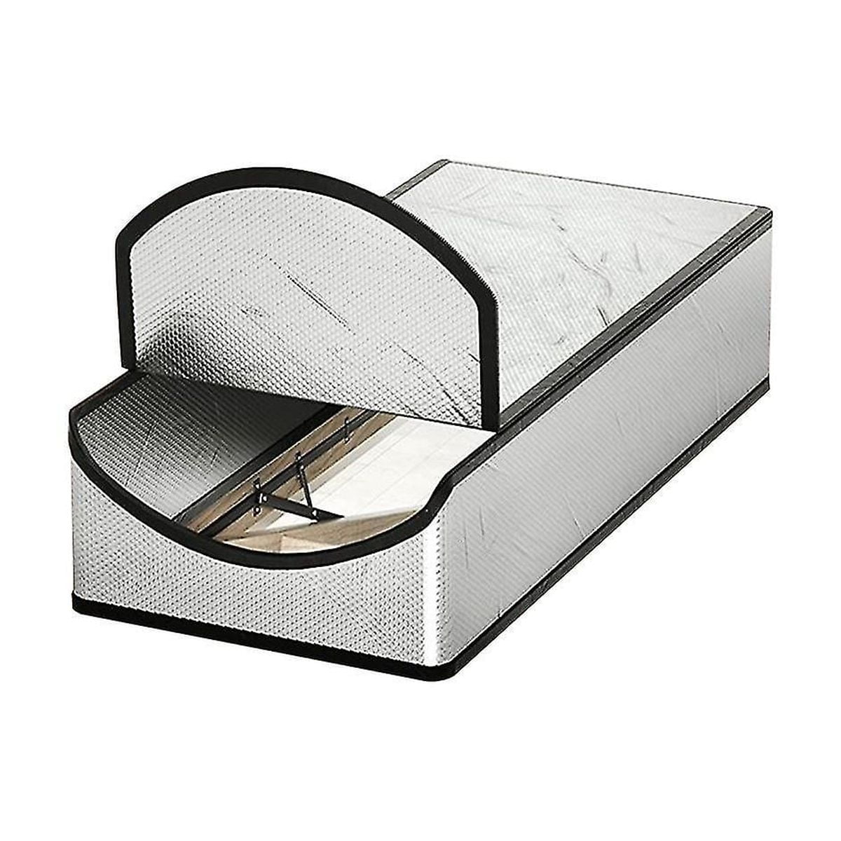 Attic Stairs Insulation Cover 25x54x11in For Pull Down Stairs, Reflective Radiant Barrier ...